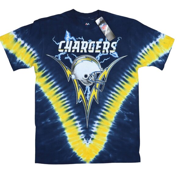 NFL | Shirts | Los Angeles Chargers Nfl Team Apparel Liquid Blue Vdye ...